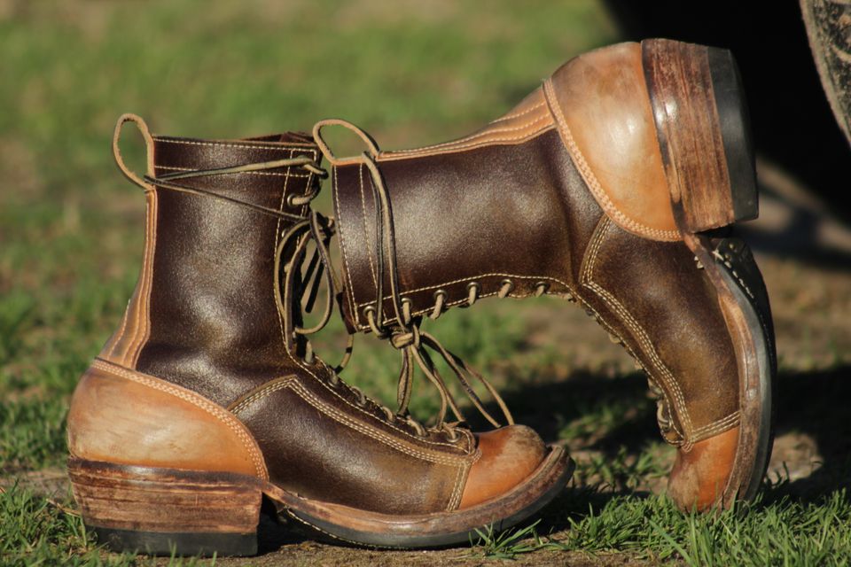 Frank's Monkey Boot in Horween Cinnamon Waxed Flesh & Wickett & Craig ...