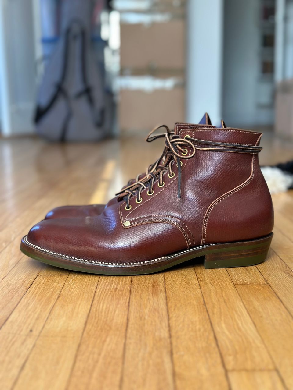 NF Bootmaker Milton Boot in J&FJ Baker Brown Russian Calf | Photo by ...