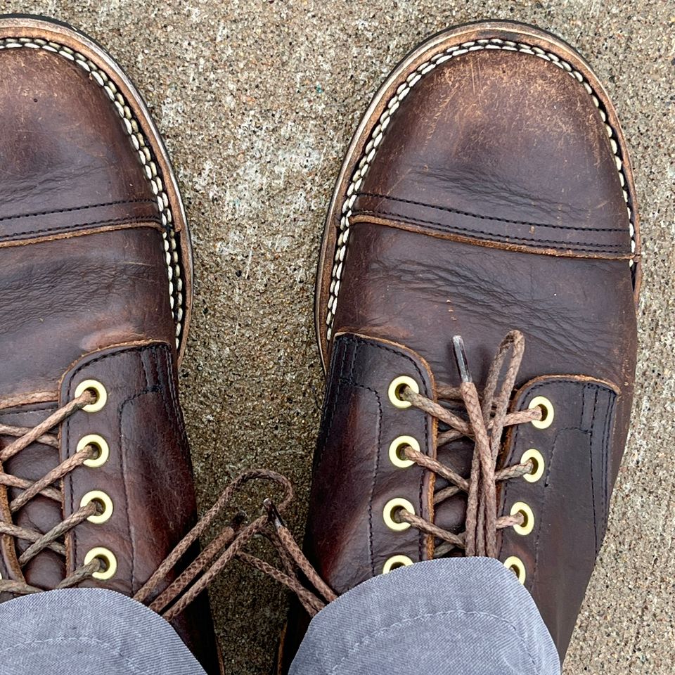 Viberg Service Boot PCT in Horween Natural Bison | Photo by steverinde ...