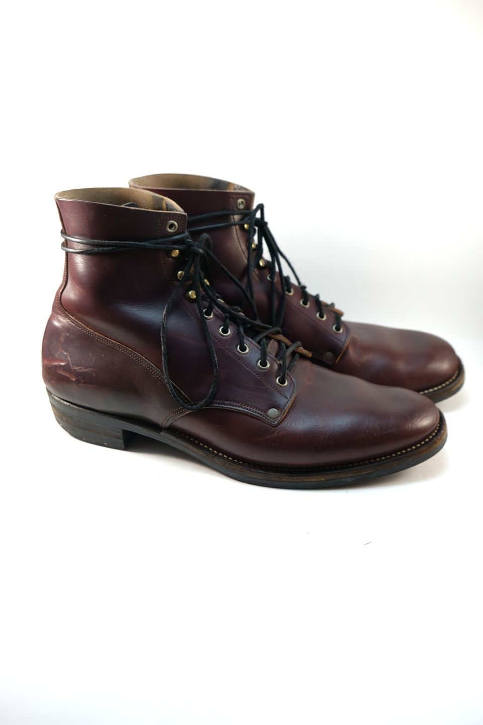 NF Bootmaker Fritz Boot in Wickett & Craig Burgundy Burnt Harness ...