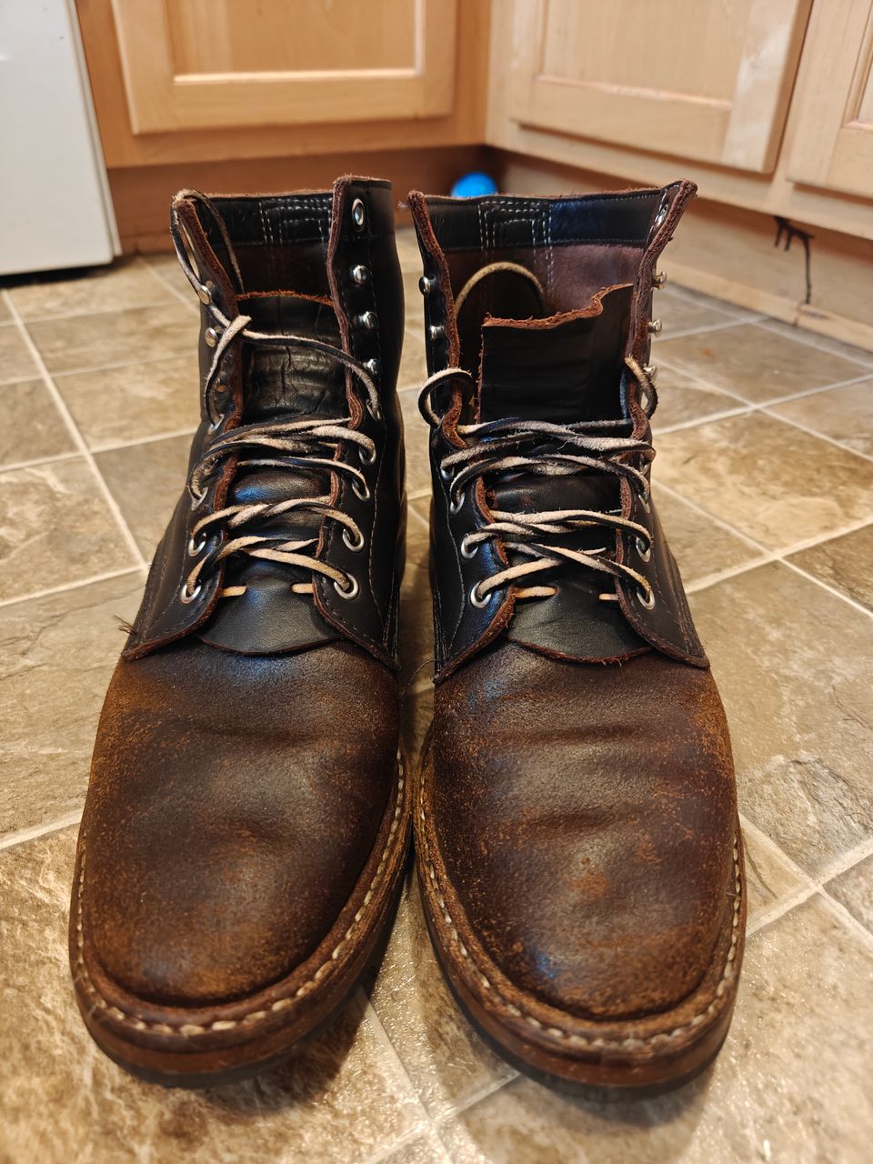 White's MP-M1 in Seidel Brown Dress & Horween Cinnamon Waxed Flesh ...