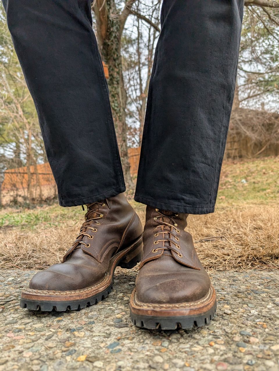 White's Bounty Hunter in Horween Olive Waxed Flesh | Photo by demo | February 9, 2025 | Patina ...