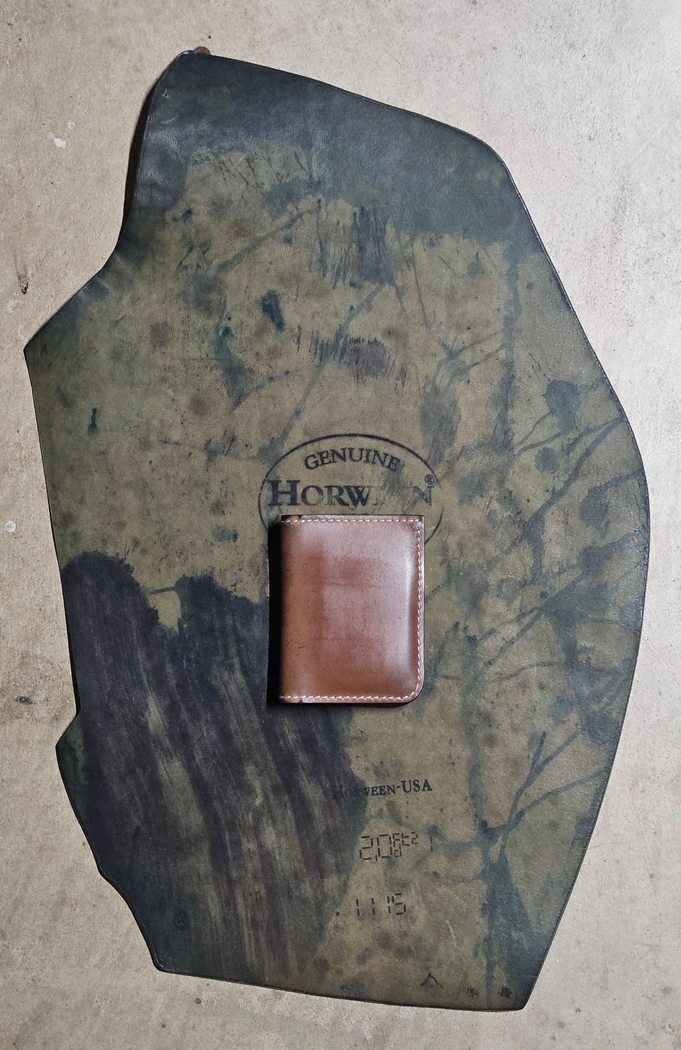 DELASSUS LEATHER V42 in Horween Unglazed Natural Shell Cordovan | Photo ...