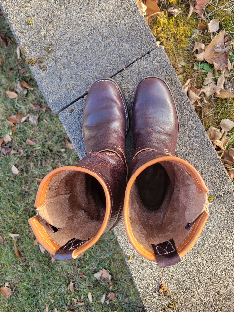 Unsung U 22-2 Engineer Boot in Horween Dark Brown Aspen Steerhide ...