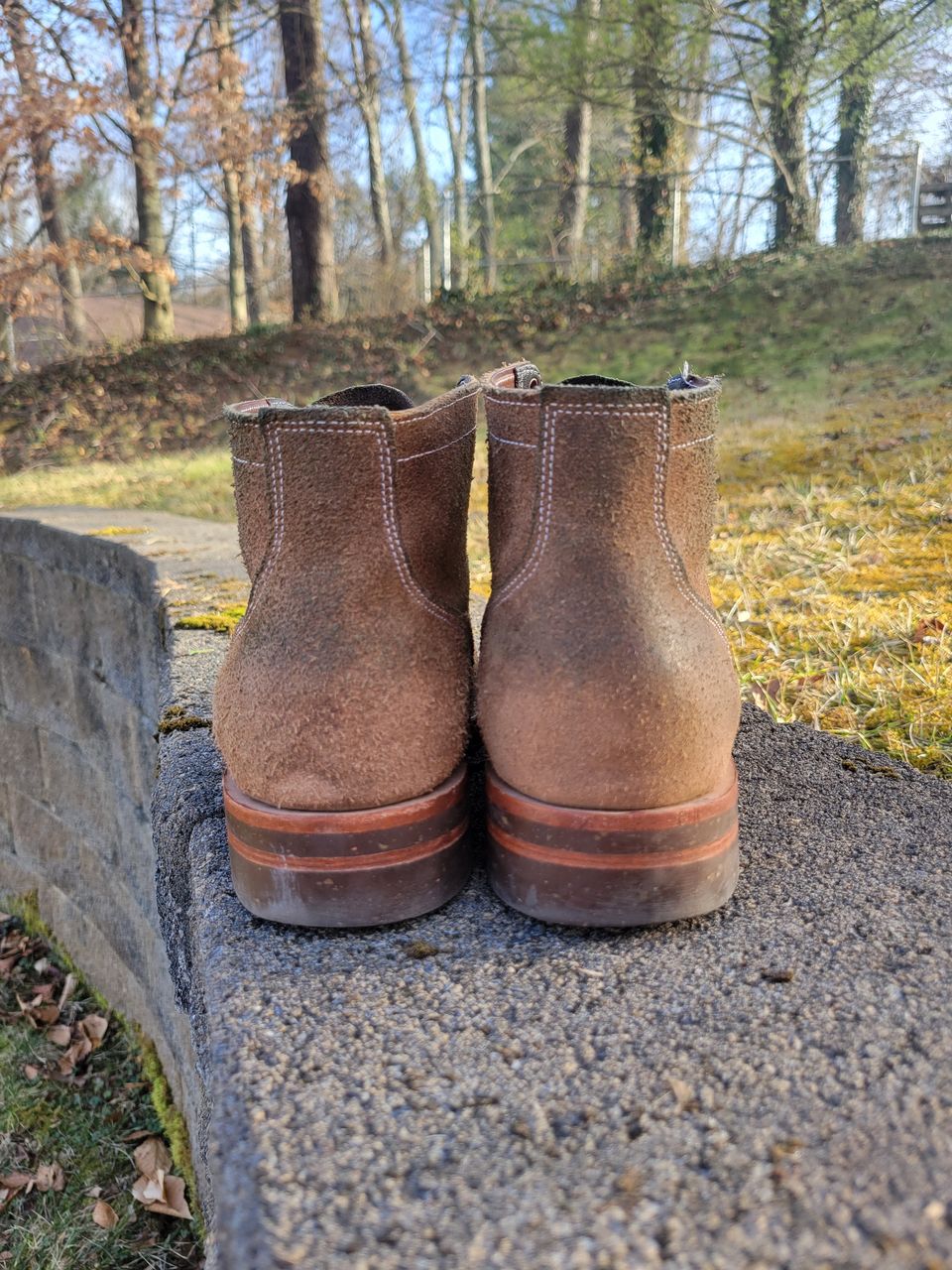 Oak Street Bootmakers Storm Boot in Horween Natural Chromexcel Roughout ...
